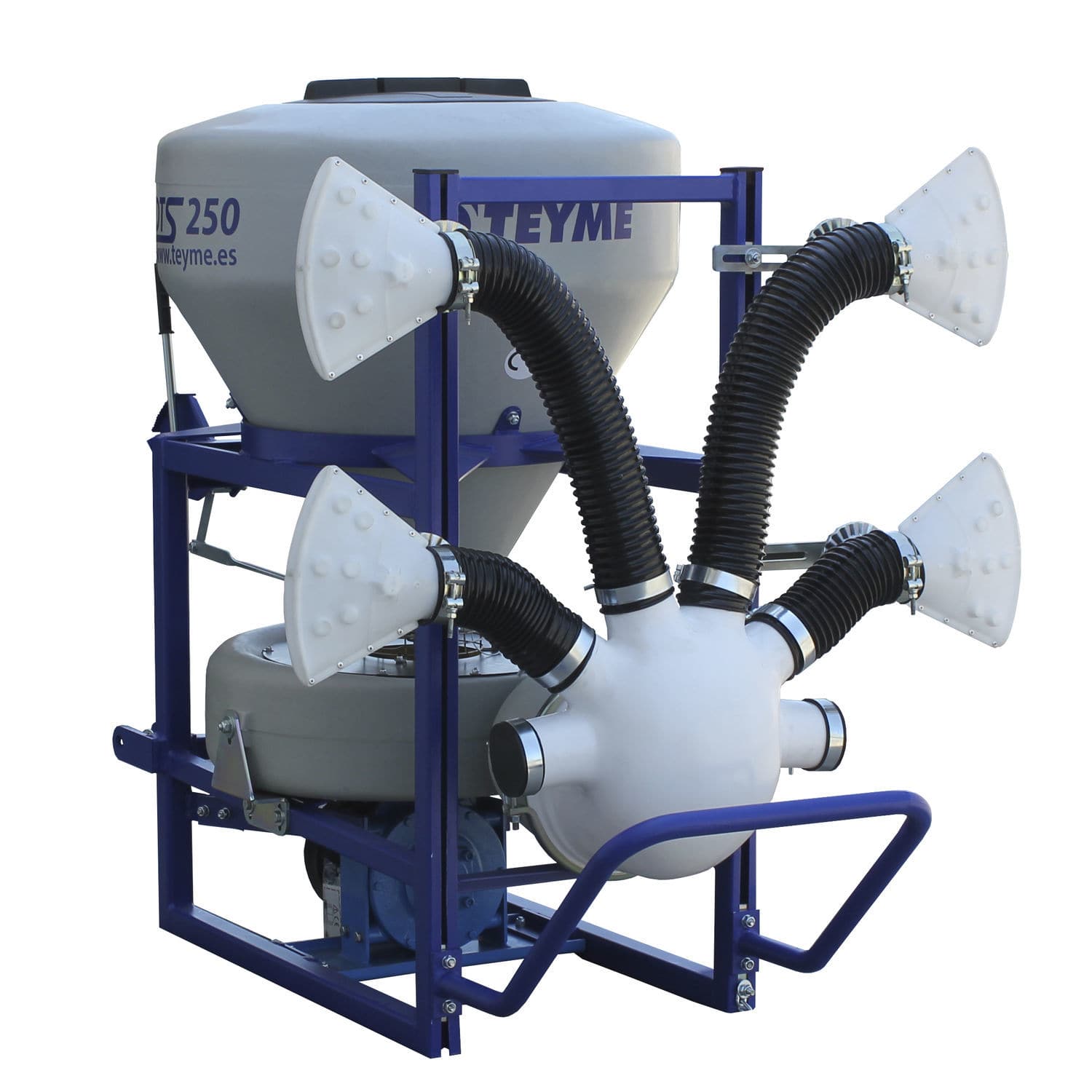 Row crop duster - DTS - TEYME TECNOLOGIA AGRICOLA - 3-point hitch