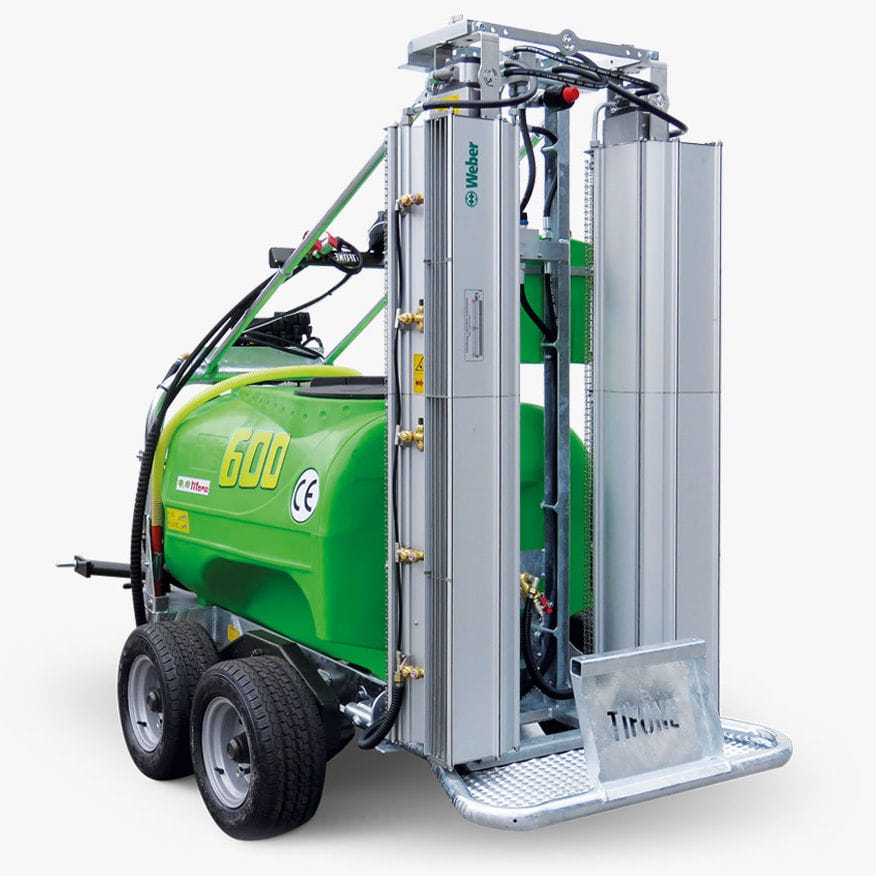 Towed sprayer - Vector Aliseo Line - TIFONE Srl - for viticulture / for arboriculture / hydraulic