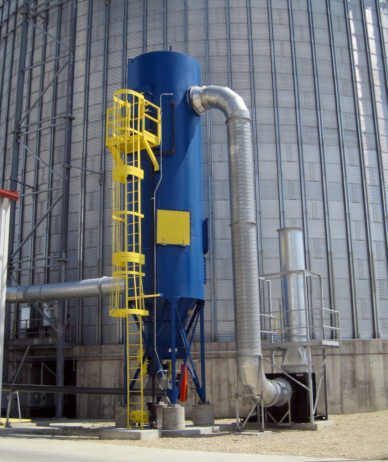 Cyclone dust collector - Safe Grain - for silos