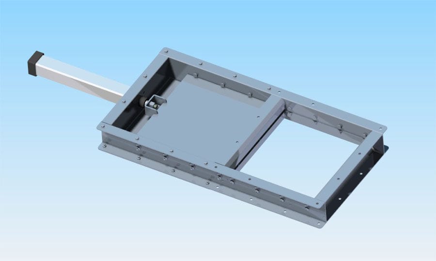 Pneumatic discharge gate - SE - Defino Giancaspro