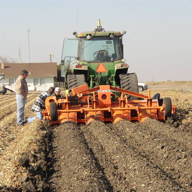 4-row bed former - NW Tillers - for vegetables