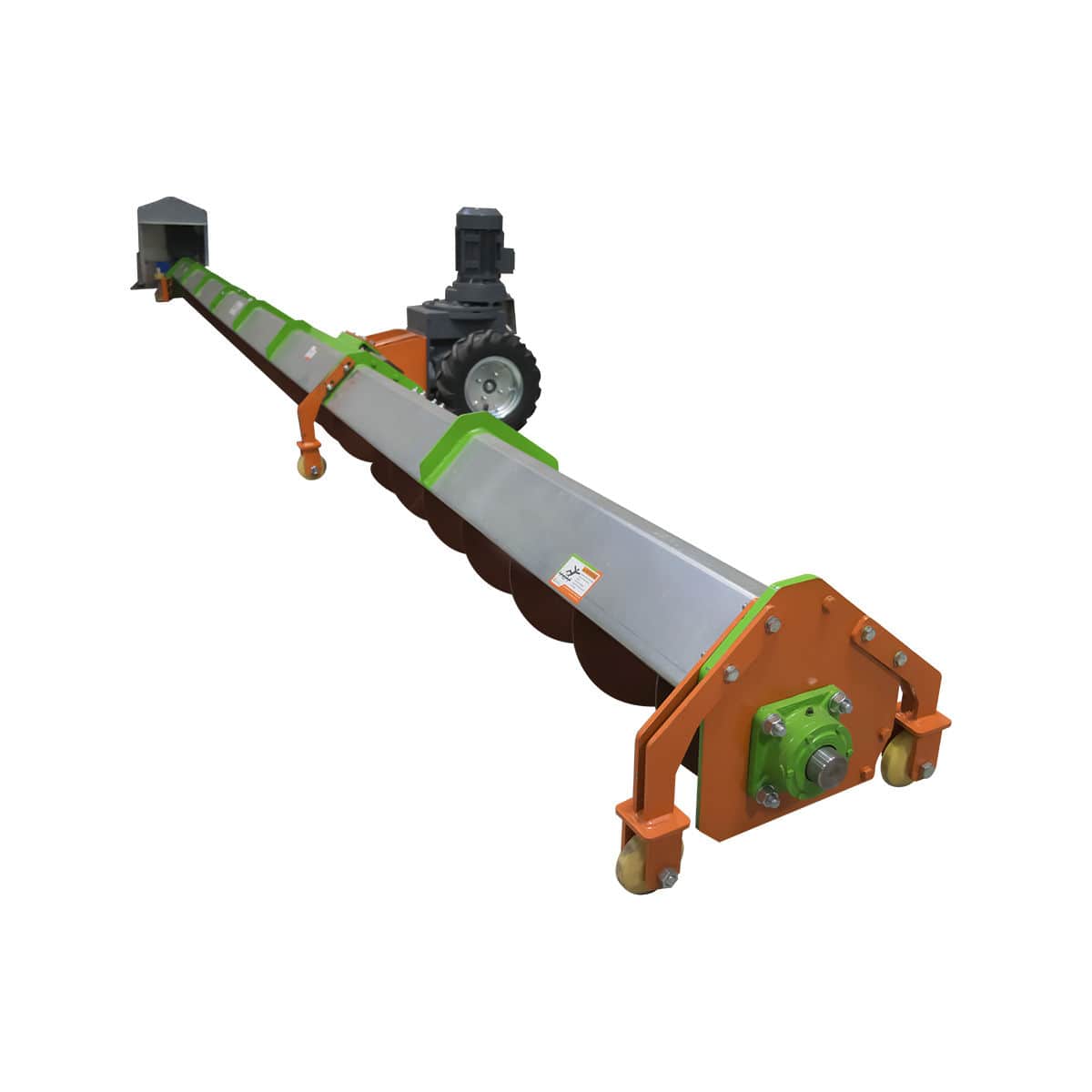 Silo unloader - AGACLI silo - grain / spiral / with wheels