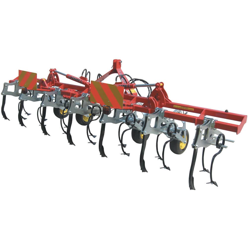 Mounted mechanical weeder - ZC800 - MAINARDI - weeding / folding / 3-point