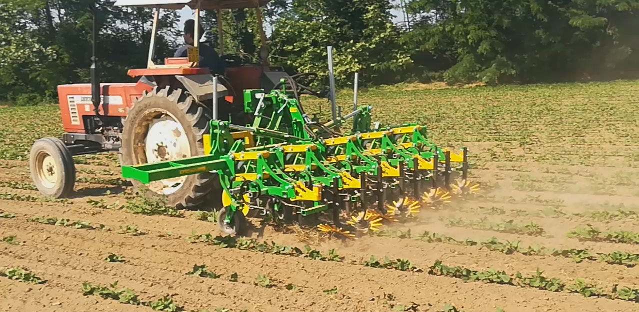 Mechanical weeder - Maintech Srl - tractor-mounted / intercep