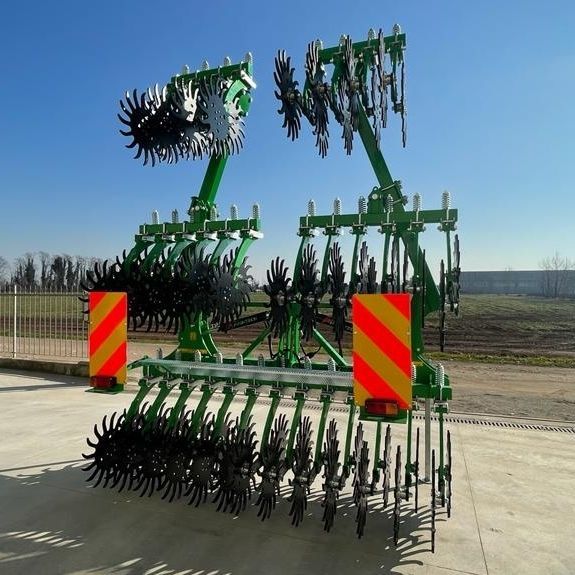 Tractor-mounted crust breaker - RCH-6266 - MAINTECH - folding