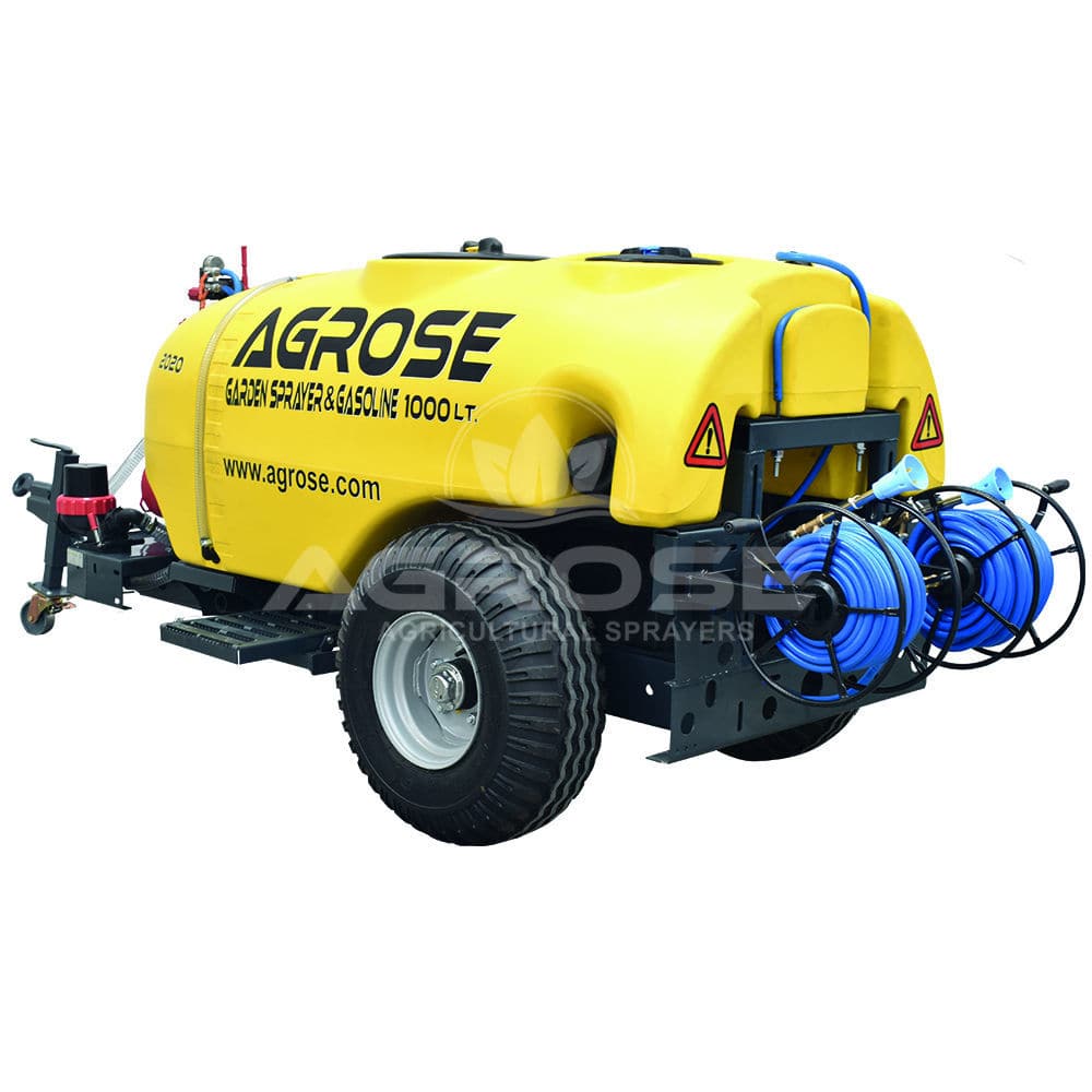 Towed sprayer - CBP-1000 - Agrose Agricultural Machinery - vineyard / garden / hydraulic