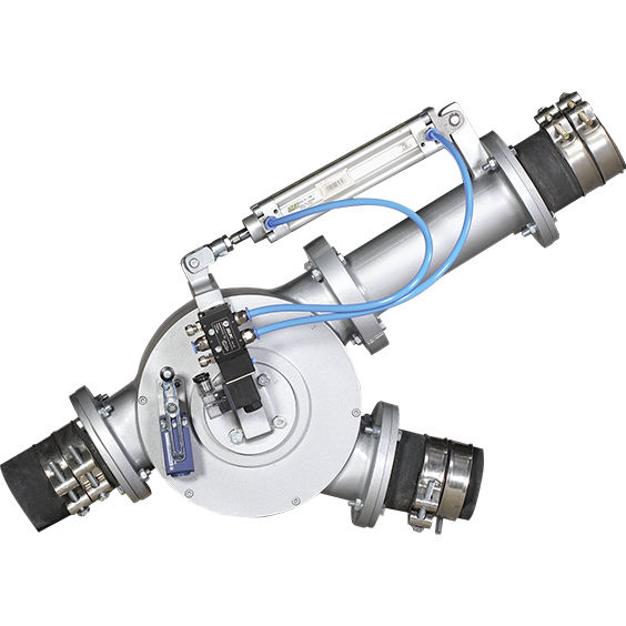 Grain storage valve - MDV series - Milleral - for control / pneumatic