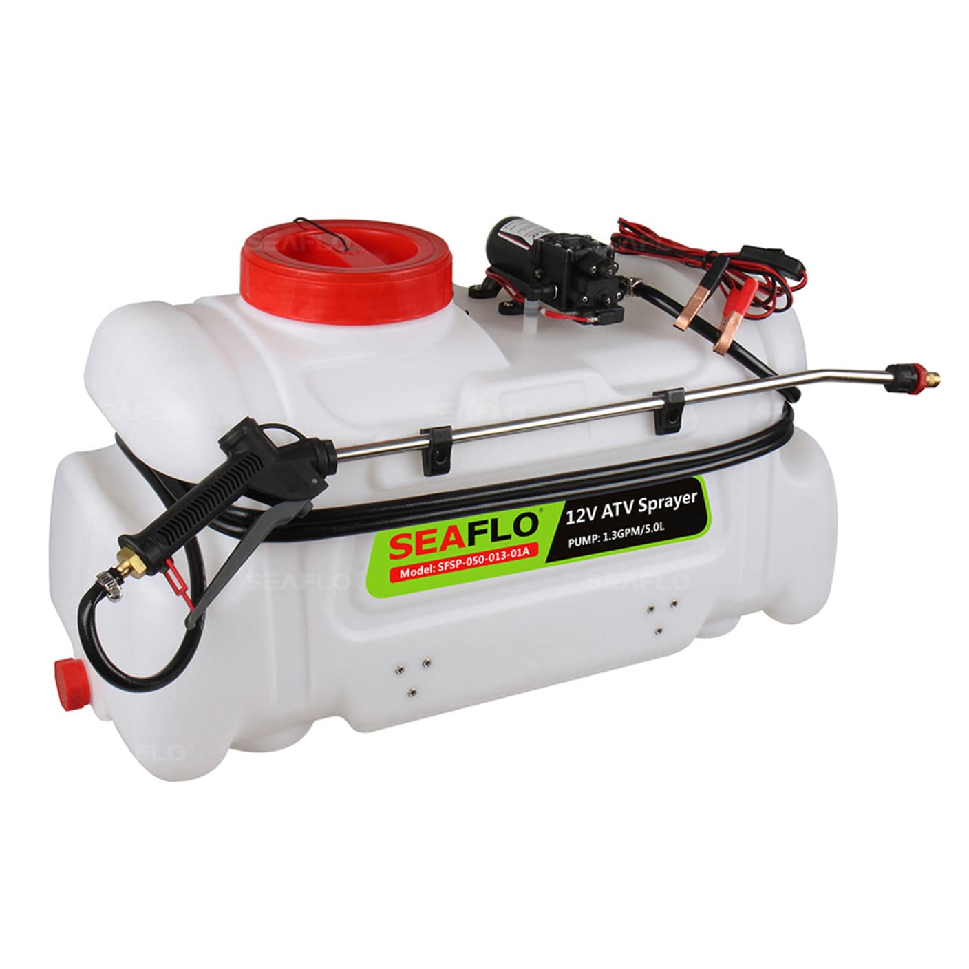 Small farm sprayer - SFSP-050-013-01A - Seaflo - ATV-mounted