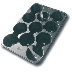 Plastic transport tray - 91114 - H1096.11 - Amp Recycling - rectangular ...