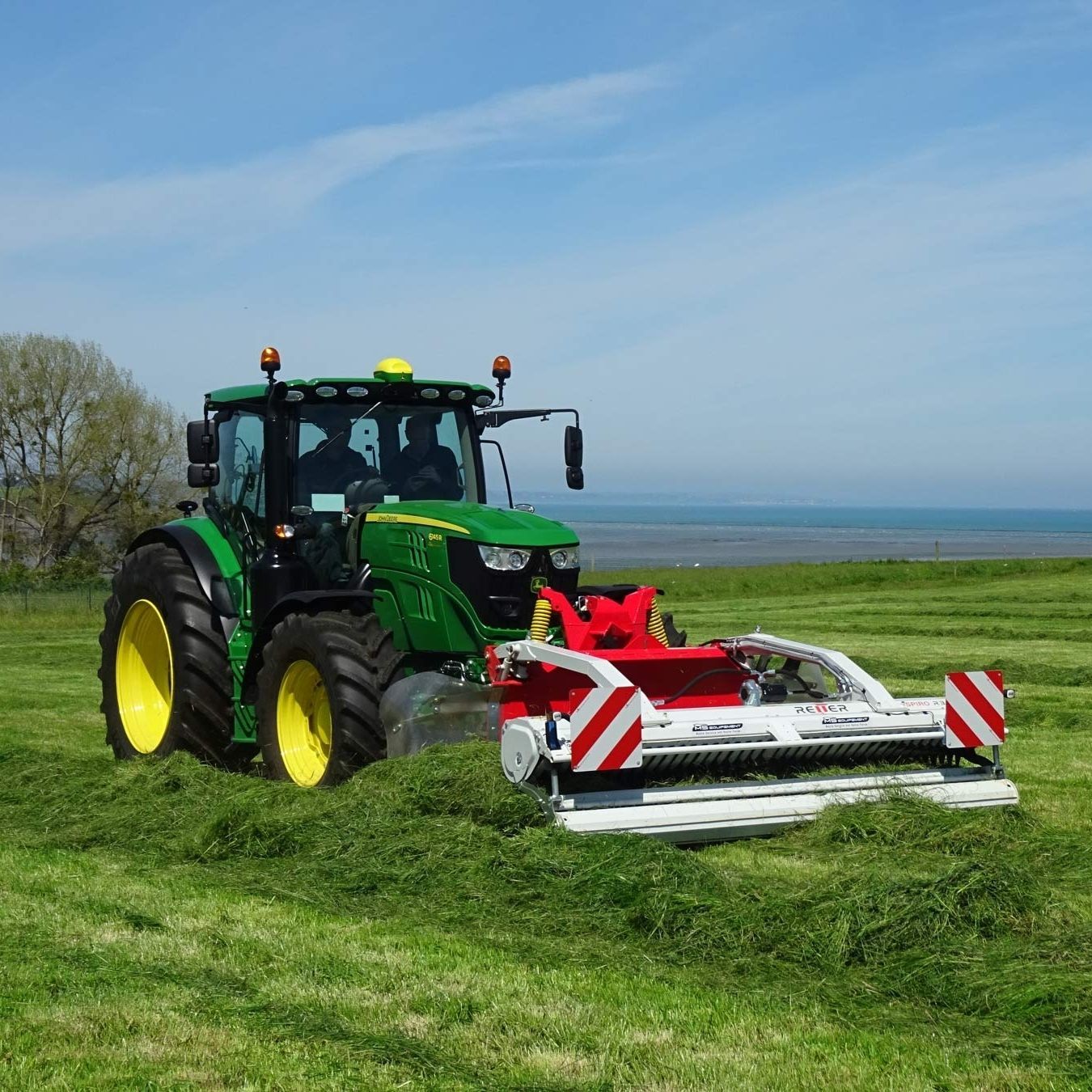 Belt rake - RESPIRO R3,5 profi - Reiter Innovative Technology - side ...