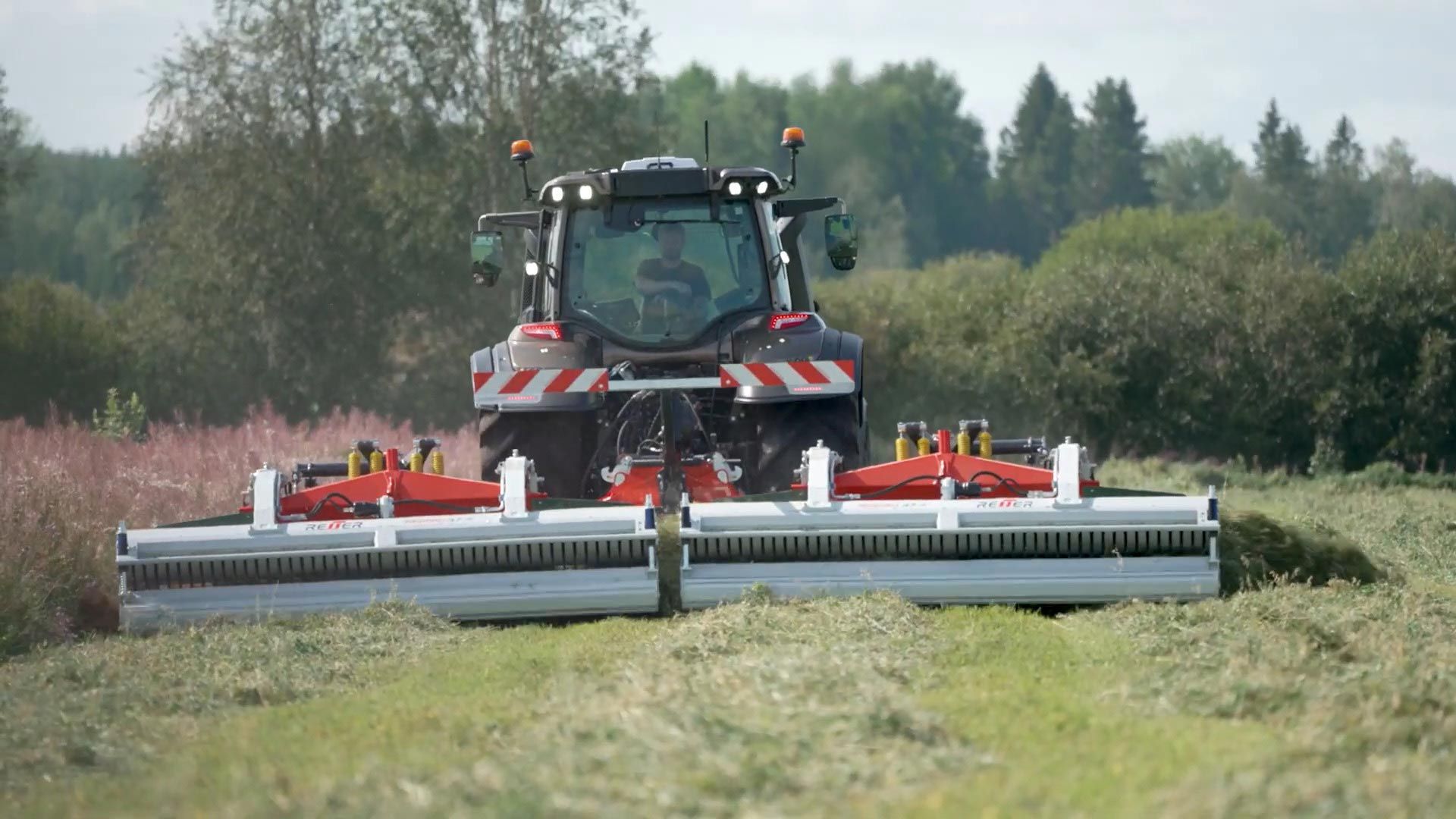 Belt rake - RESPIRO R6 rd, R7 rd - Reiter Innovative Technology - side ...