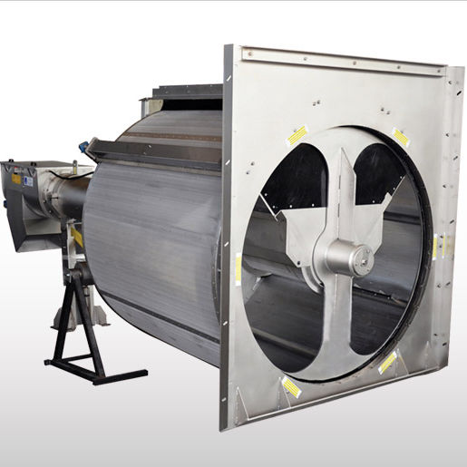 Drum screen - VSA - SAVECO - screw / fine / compacting