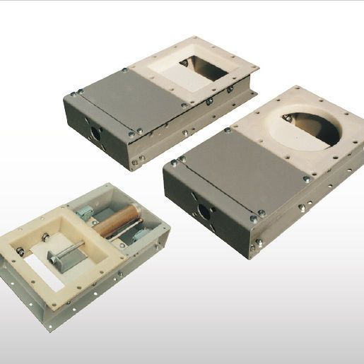 Grain storage valve - VL - SAVECO - manual / electric / stainless steel