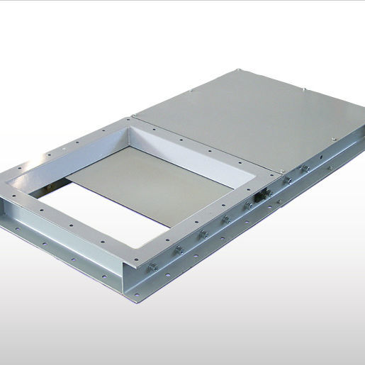 Grain storage valve - VG - SAVECO - manual / electric / stainless steel