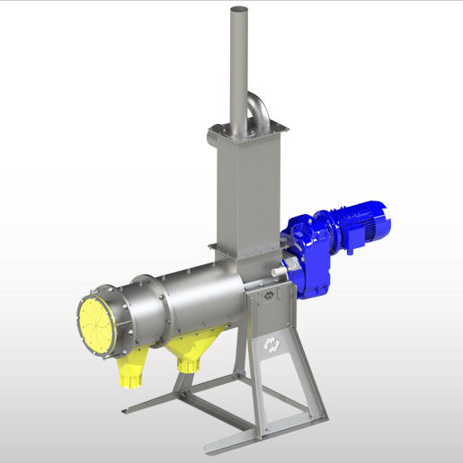 Screw slurry separator - Horizontal - SAVECO