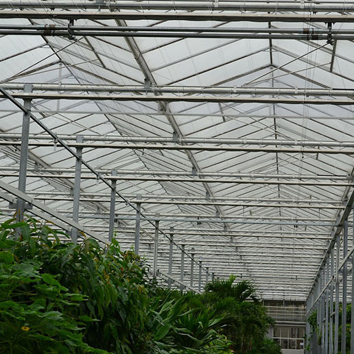Shade screen system - Huisman Scherming - energy / for greenhouses / fixed