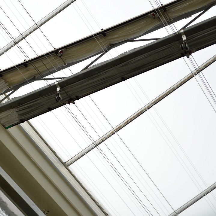 Greenhouse screen system - Huisman Scherming - fixed
