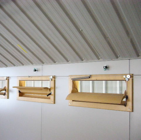 Farm building air inlet - ITB Climate - wall-mounted