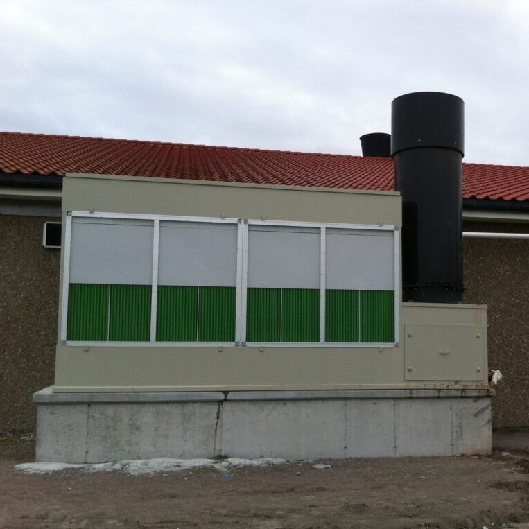 Tubular heat exchanger - AIR2 - ITB Climate - for farm buildings