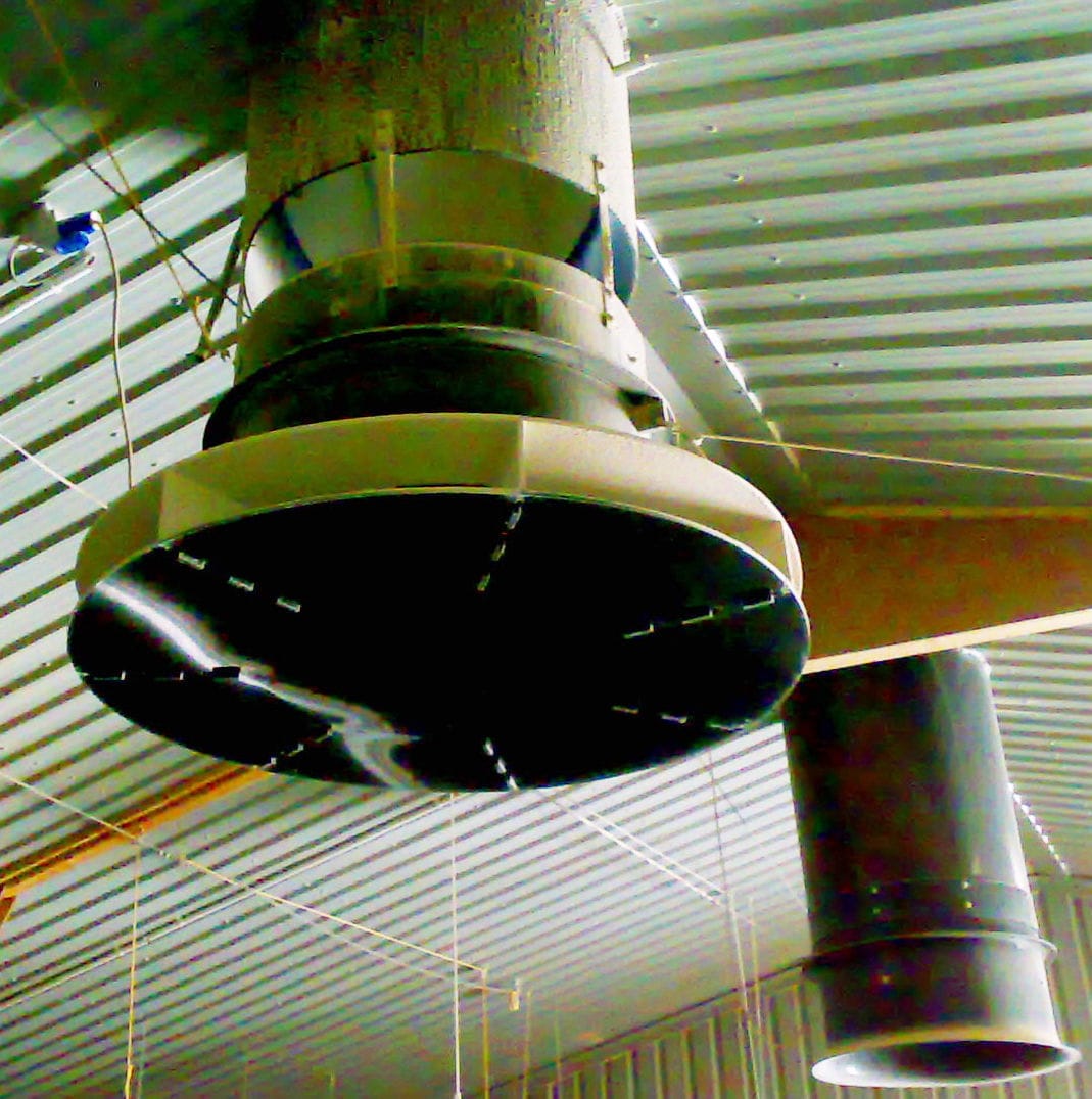 Exhaust air chimney with intake - Climamix - ITB Climate