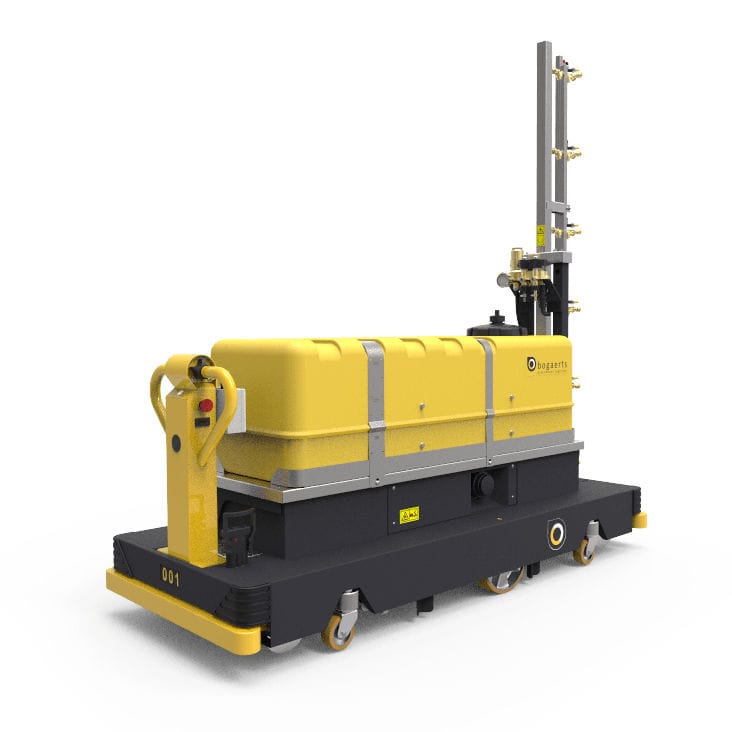 Self-propelled sprayer - Qii-Jet TAV - Bogaerts - for greenhouse / electric