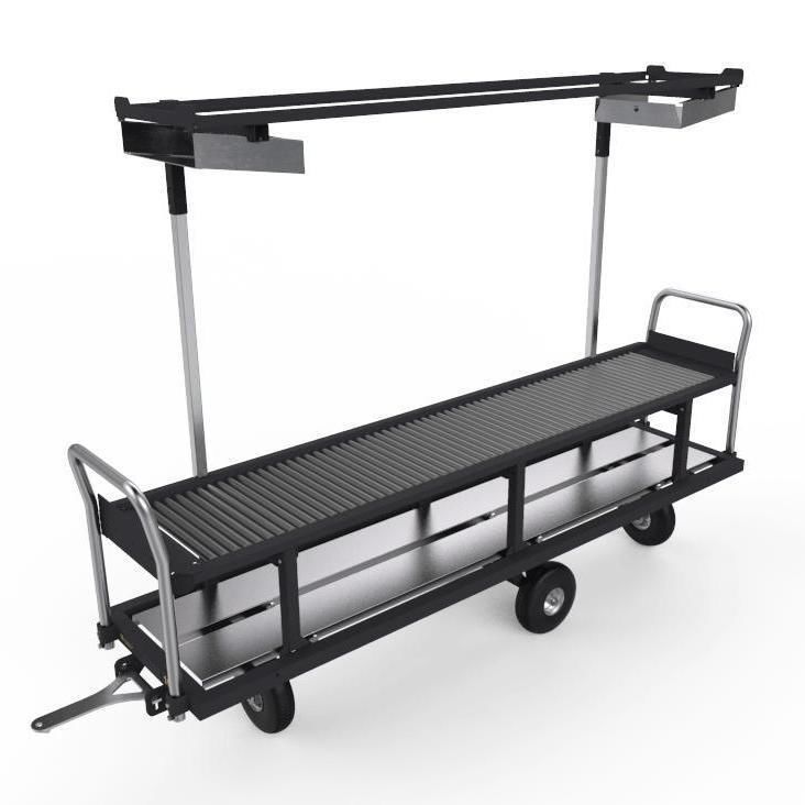 Greenhouse harvest trolley - Bo Cart 5 BOS - Bogaerts - towed ...