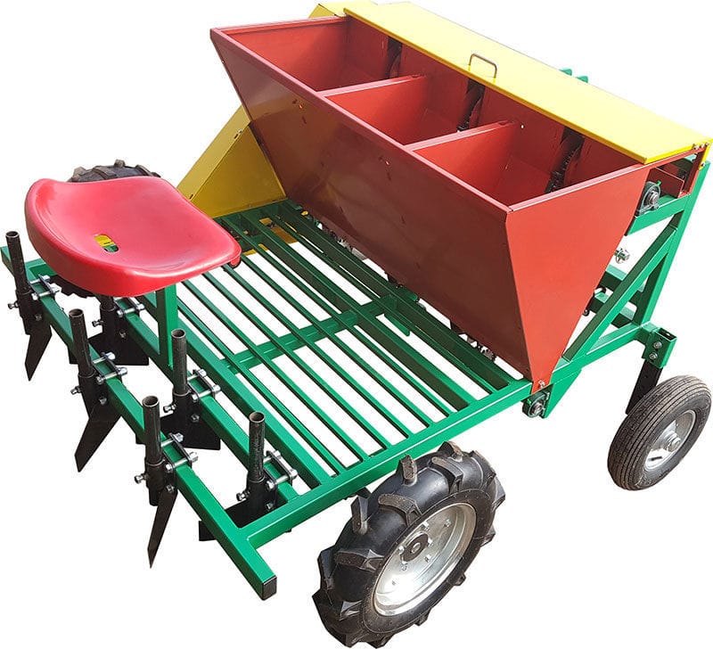 Garlic transplanter - AGRODEALER - onion / automatic / 3-row