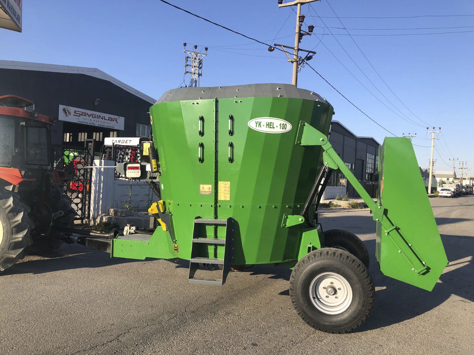 Vertical mixing wagon - 8 CBM - Sayginlar Agriculture Machinery Ltd ...