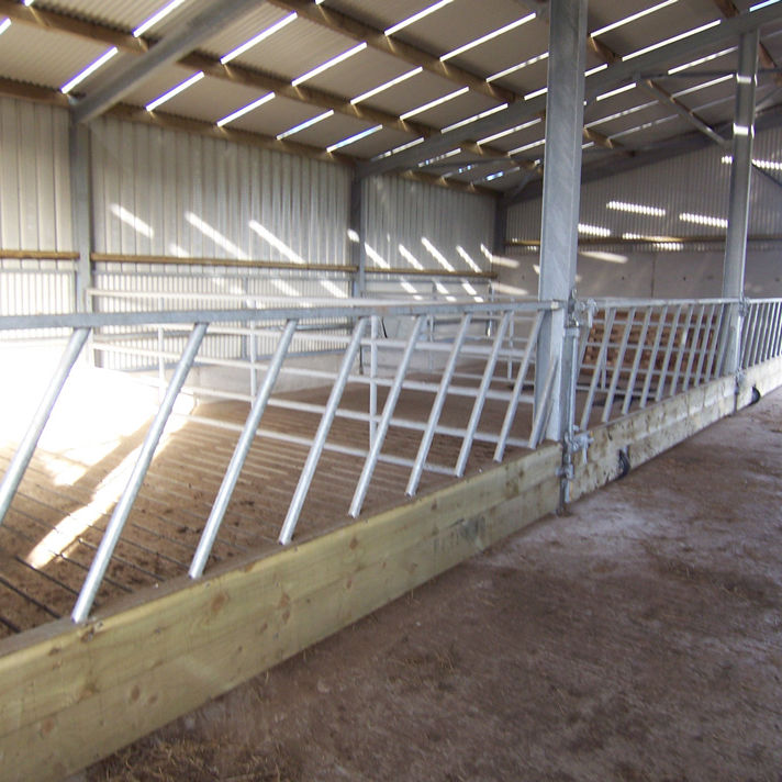 Livestock gate - Diagonal - O'Donnell Engineering - stable / for cows ...