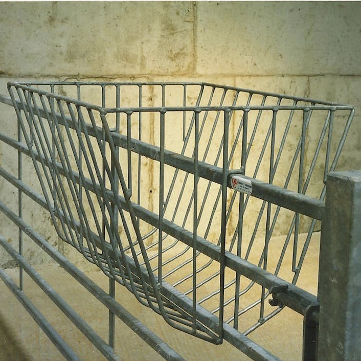 Sheep hay rack - O'Donnell Engineering - steel / wall-mounted