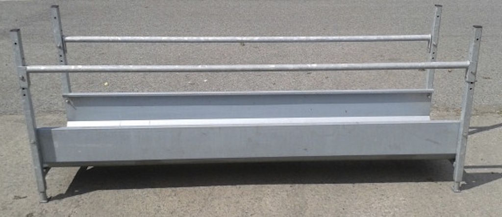 Sheep trough - O'Donnell Engineering - galvanized steel / floor-mounted