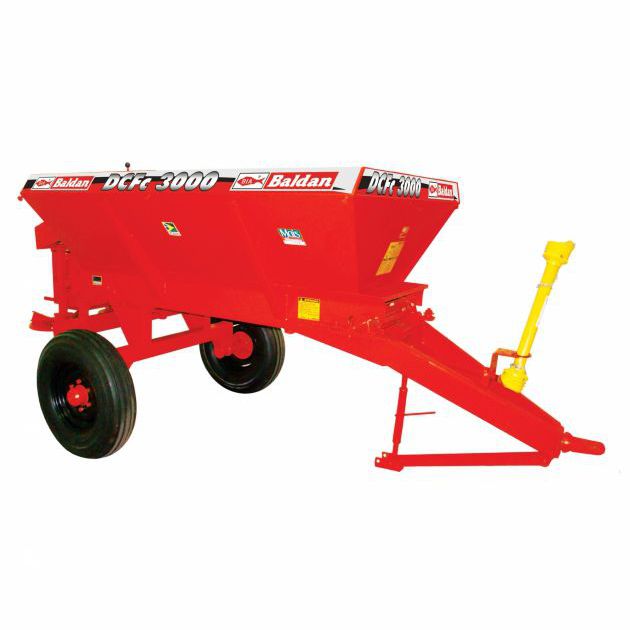 Towed fertilizer applicator - DCF-C series - Baldan - anhydrous / lime