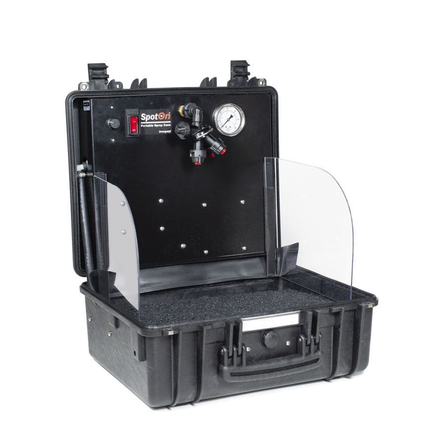 Crop sprayer nozzle tester - SPOTON® SPRAY CASE - Innoquest, Inc.