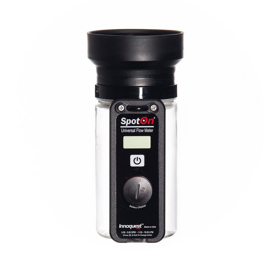 Digital display flow meter - SPOTON® SC-5 UNIVERSAL FLOW METER ...