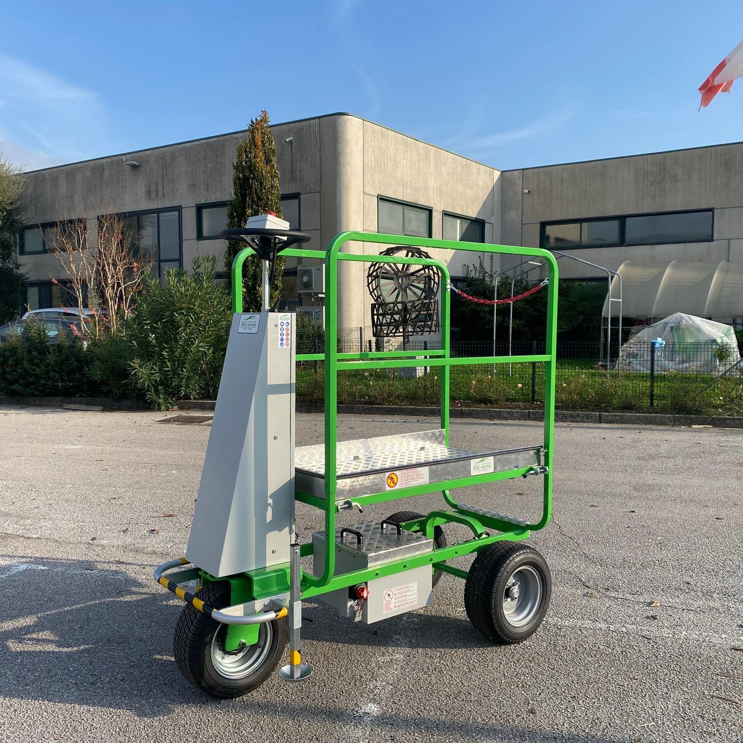 Greenhouse harvest trolley - FAR-GREEN EGP - Fardin Factory s.a.s ...