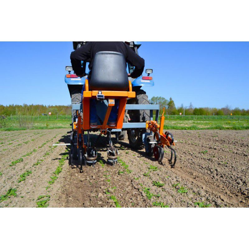 Tractor-mounted row crop cultivator / weeding - RB - Terrateck SAS