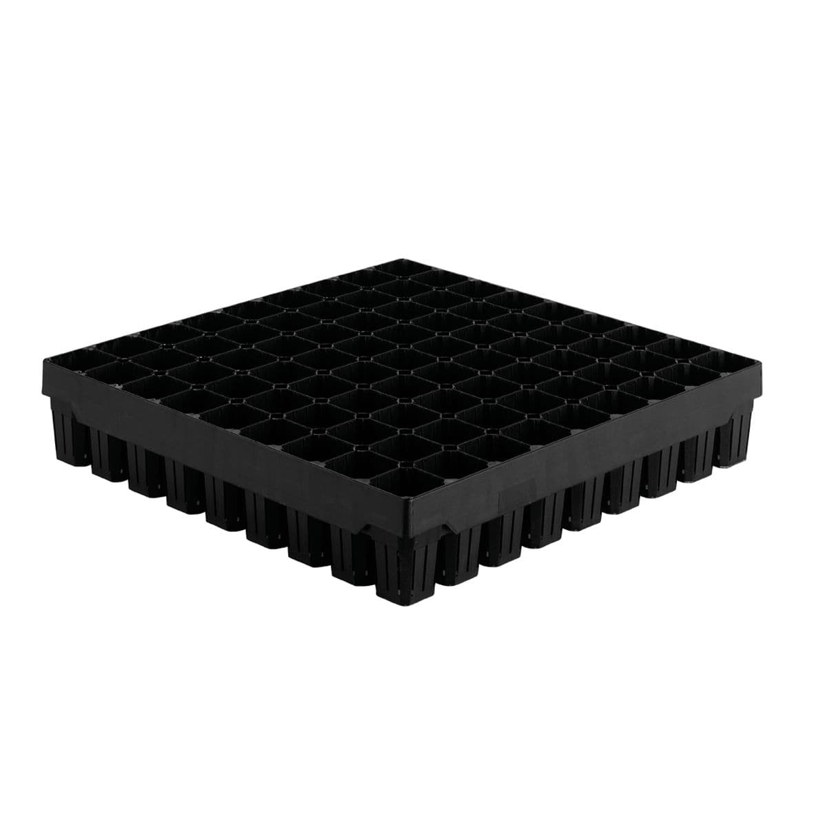 Plastic plug tray - Plantek 81F - BCC AB - reusable / square / deep