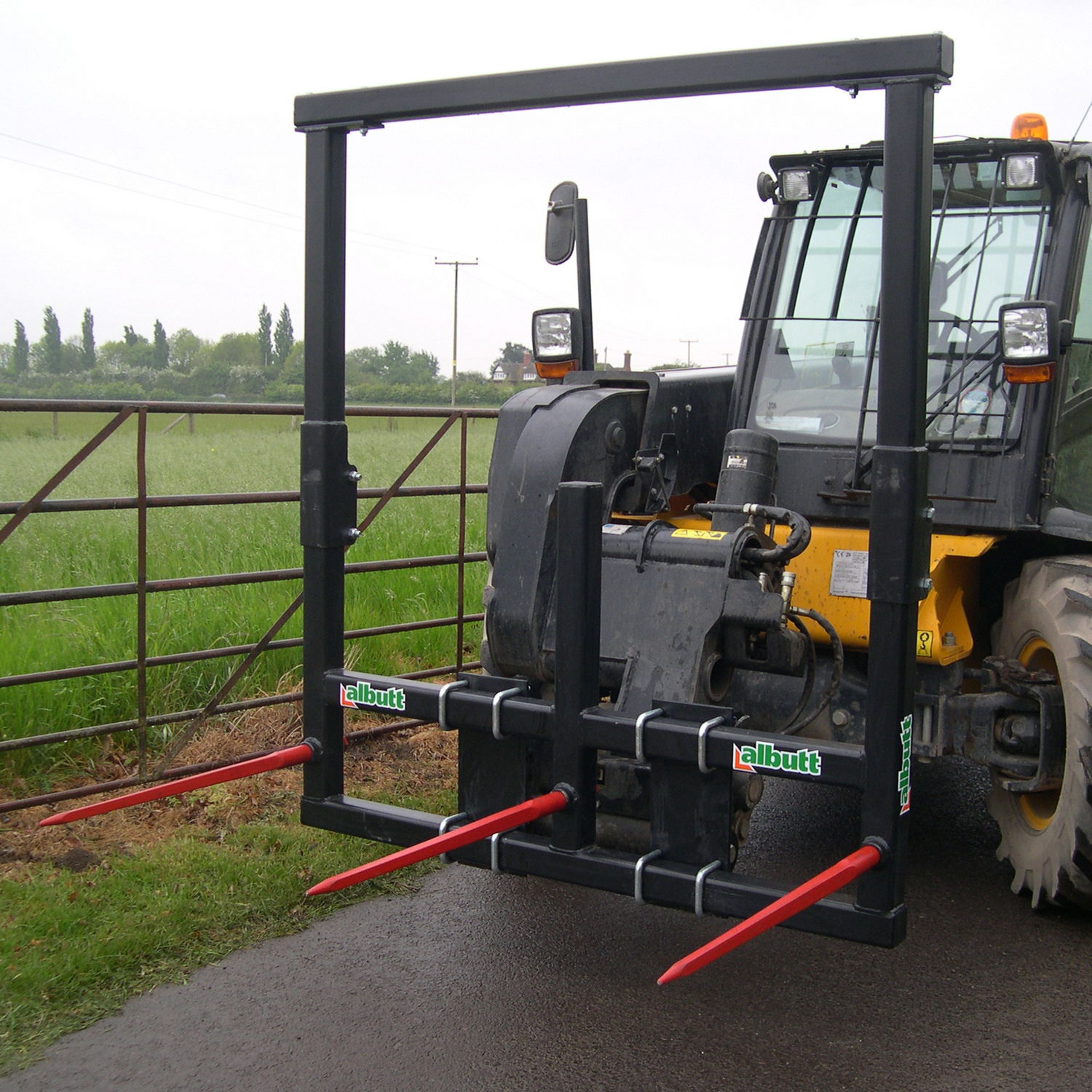 Bale spear - F131 - Albutt - 3-tine