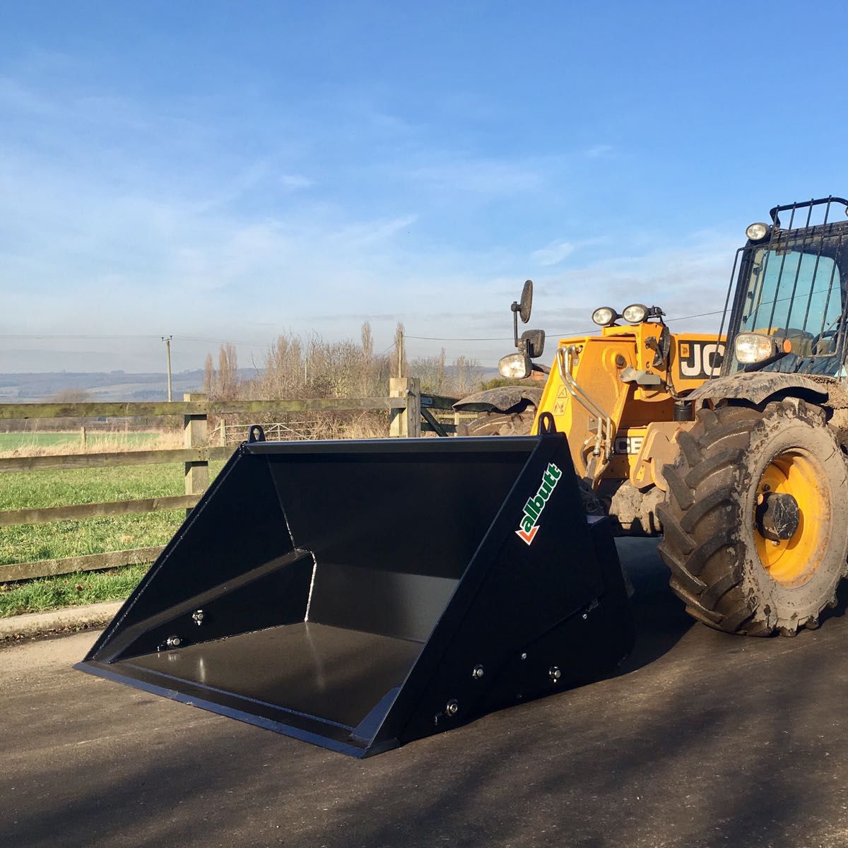 High-capacity shovel bucket - W-HT Series - Albutt - heavy-duty / high-tip