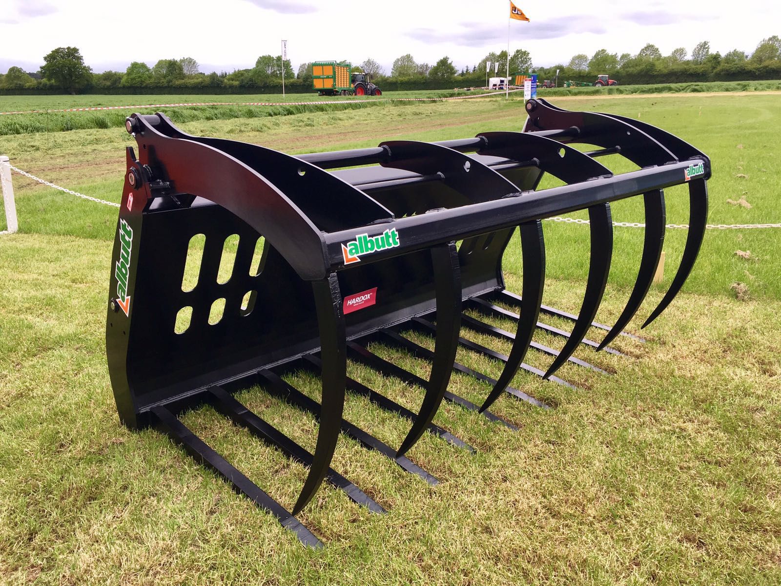 Silage fork - B-Series - Albutt - with hydraulic adjustment