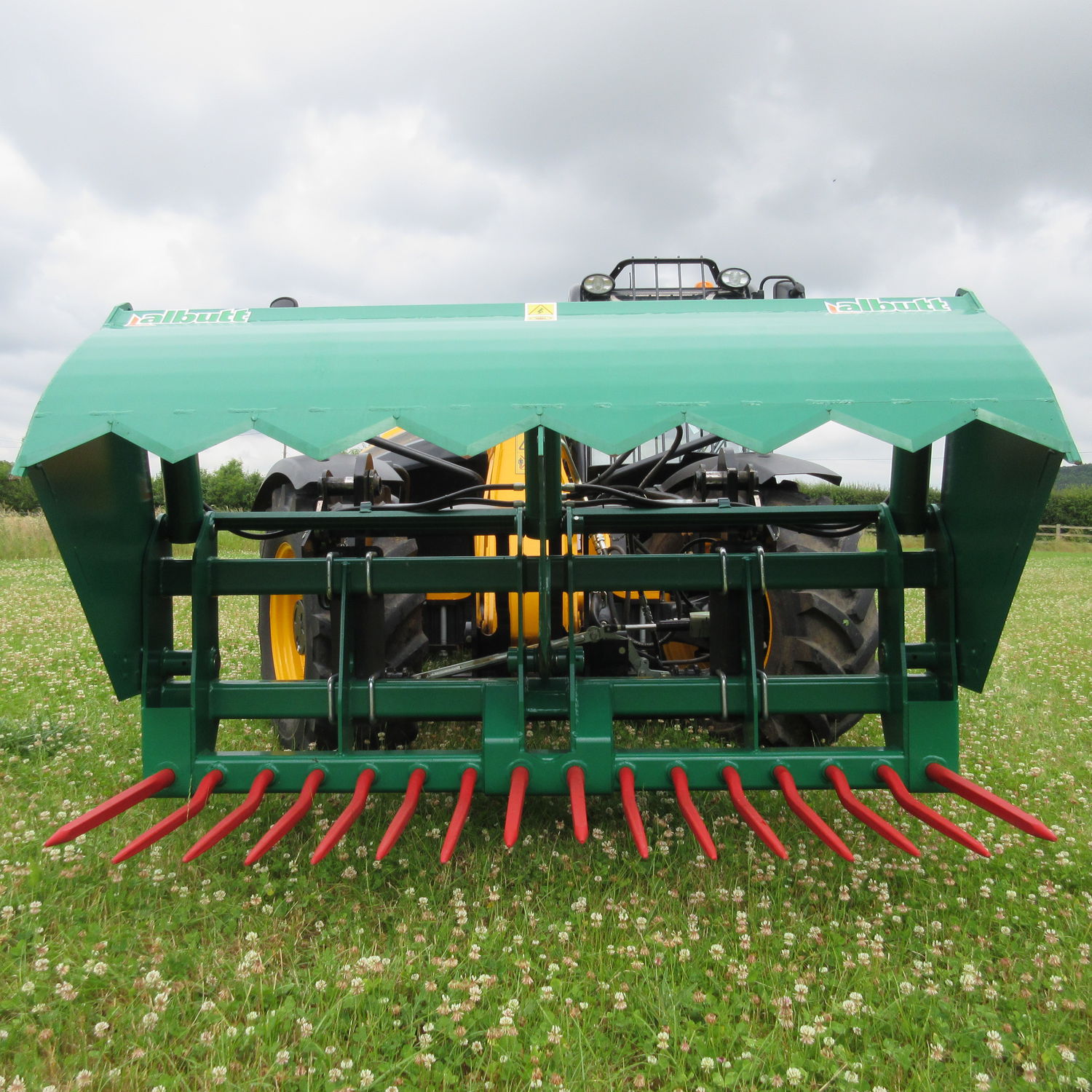 Silage unloading shovel bucket - S Series - Albutt - power grab / high ...