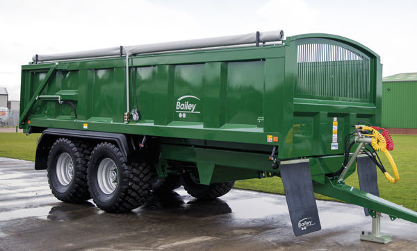 Dump trailer - ROOT Series - Bailey Trailers - tipping / 2-axle / grain