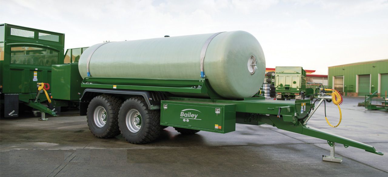 Tandem water bowser - Bailey Trailers - towed