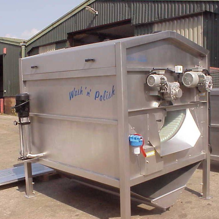 Potato crop cleaning machine - Niagri Engineering - carrot / beet / parsnip
