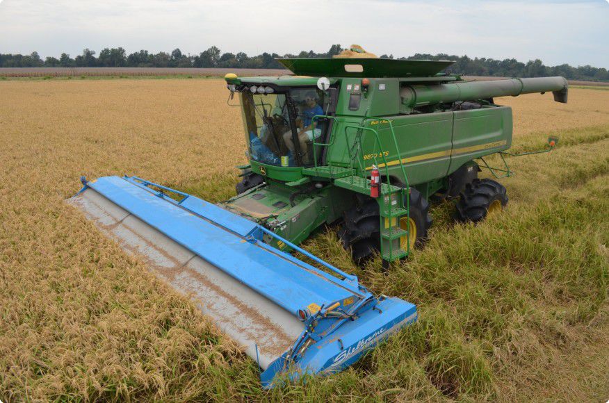 Rice harvesting header / grass / rigid - RSD Series - Shelbourne ...
