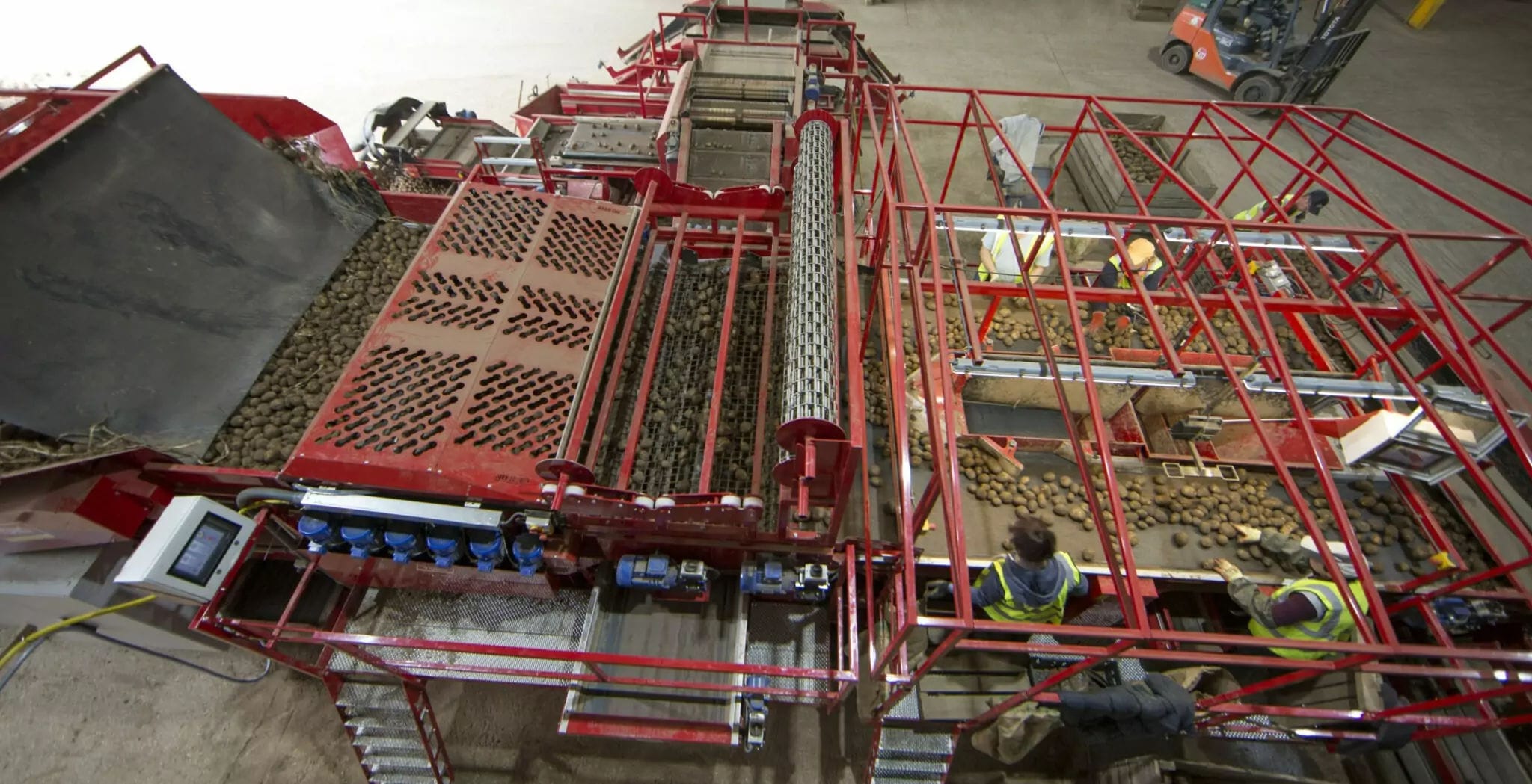 Potato crop cleaning machine - EASYCLEAN - Tong Engineering - automatic ...