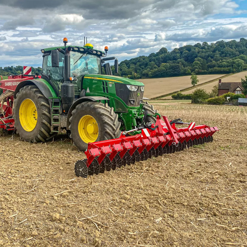 Mounted disc harrow - Dualdisc - Weaving Machinery - 2-section / with ...