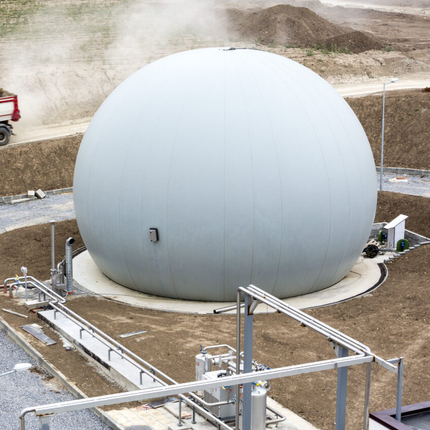 Double membrane protective cover - D - Flexsol - biogas