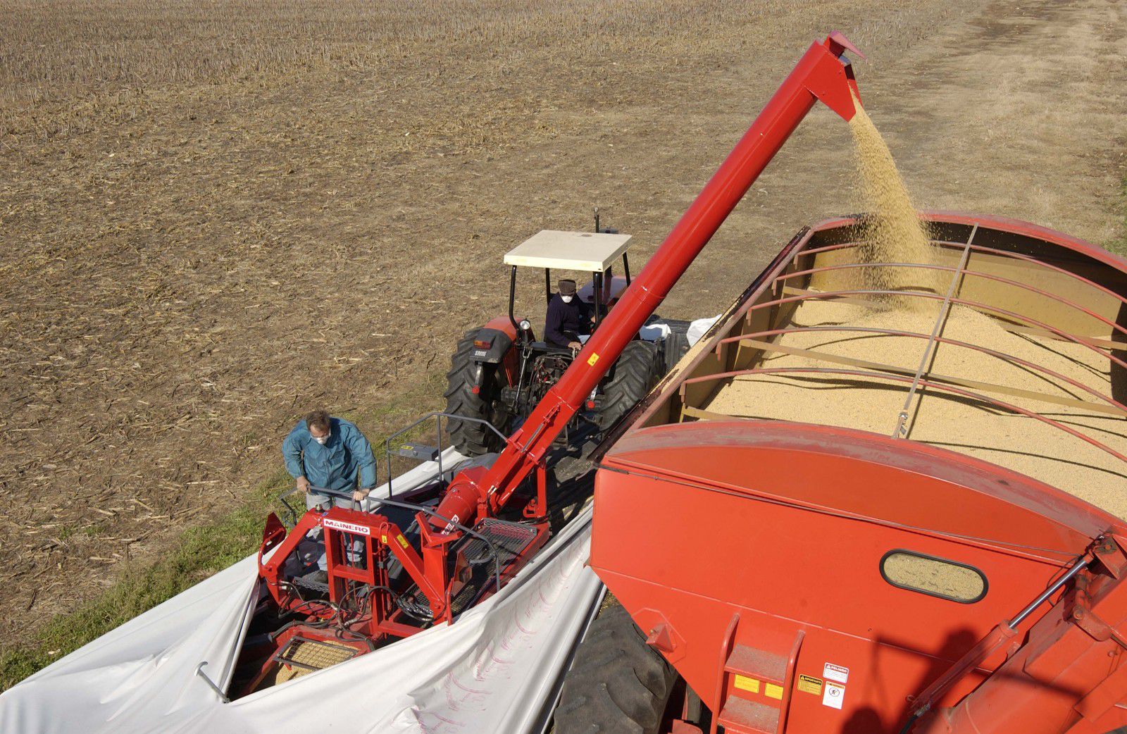 Grain bag unloader - 2330 - Mainero - for grains