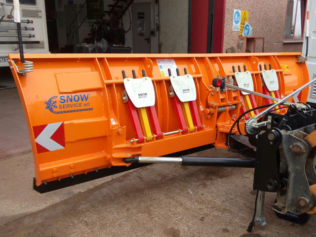 Straight snow blade - CS68/6P Series - Snow Service SRL - with ...